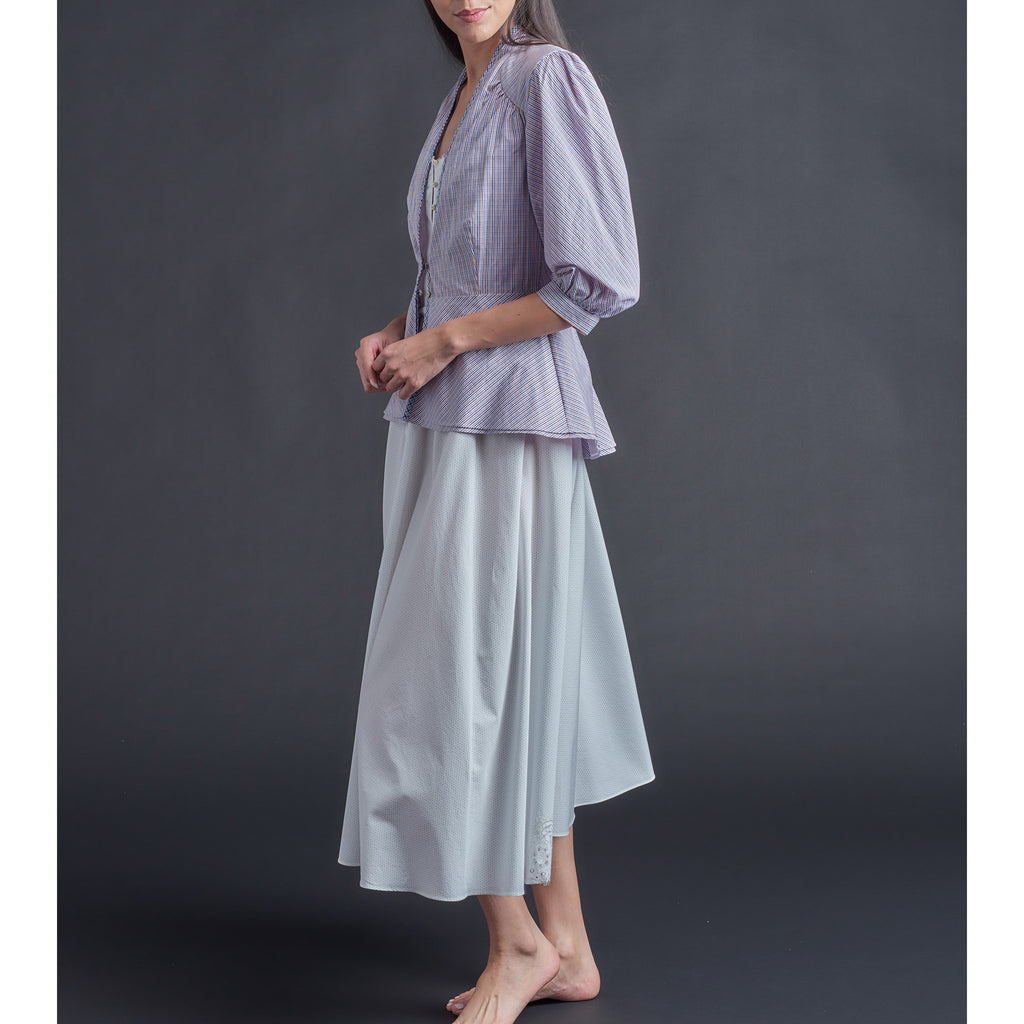 Elena Jacket in Japanese Check Cotton – LFrank